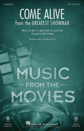 Come Alive SSA - arr. Mark Brymer